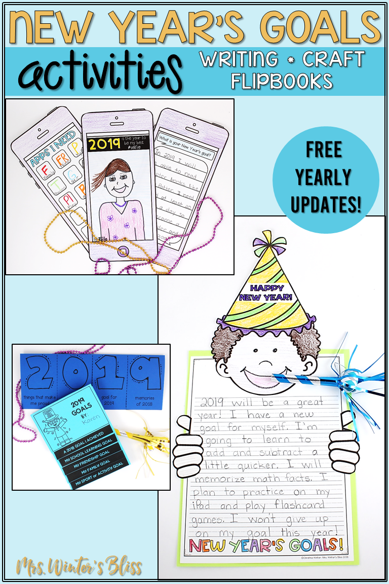 New Year's Activities for Kids - Lead in Literacy - Resources For ...