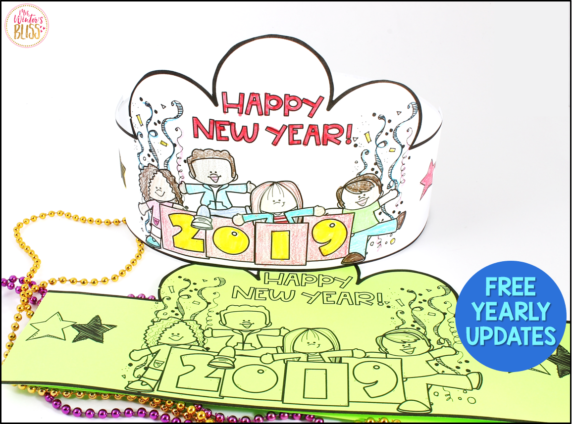 New Year's Activities for Kids - Lead in Literacy - Resources For ...