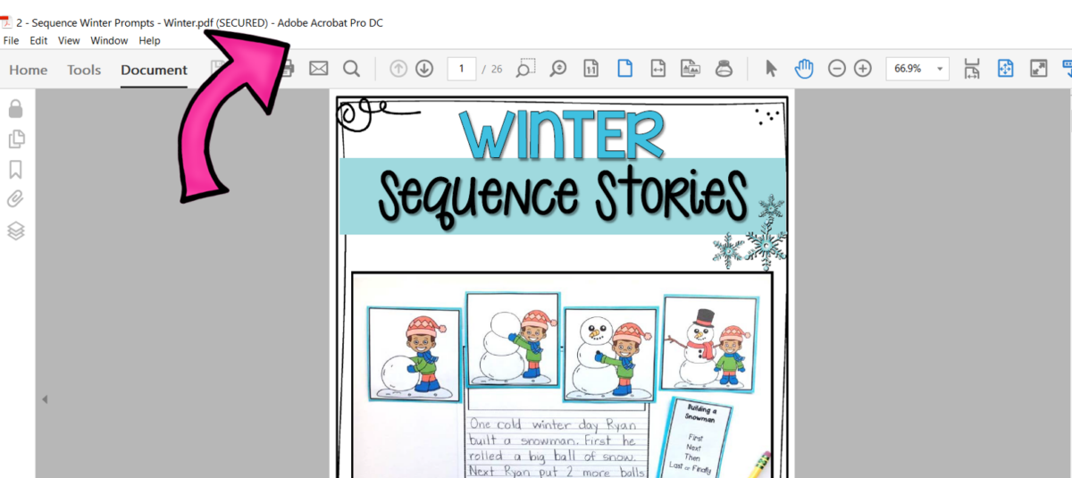 Support - Mrs. Winter's Bliss - Resources For Kindergarten, 1st & 2nd Grade