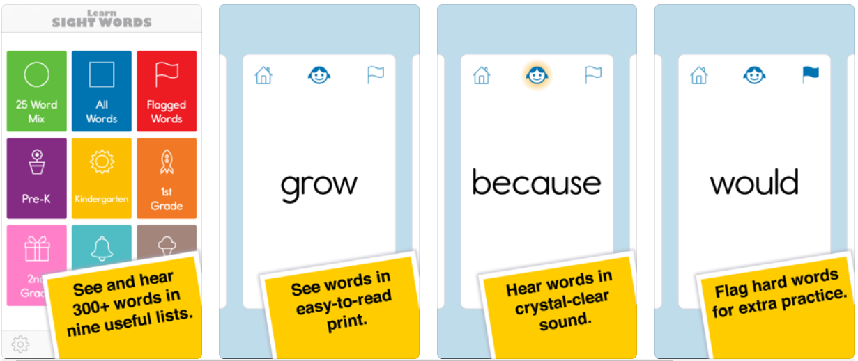 5 Best Sight Word Apps - Lead in Literacy - Resources For Kindergarten ...