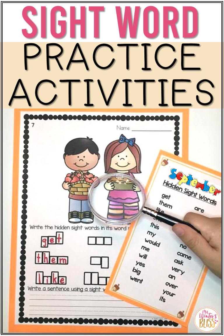 5 Online Games for Sight Word Practice - Lead in Literacy - Resources ...