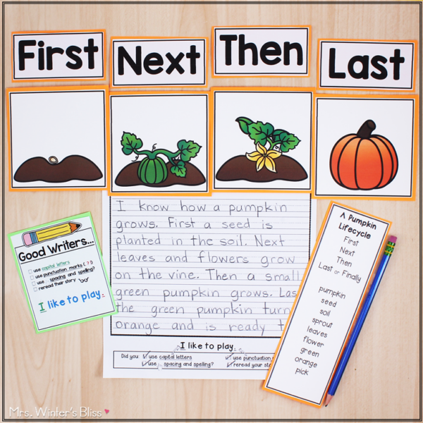 Teaching Story Retell and Sequence Writing - Lead in Literacy ...