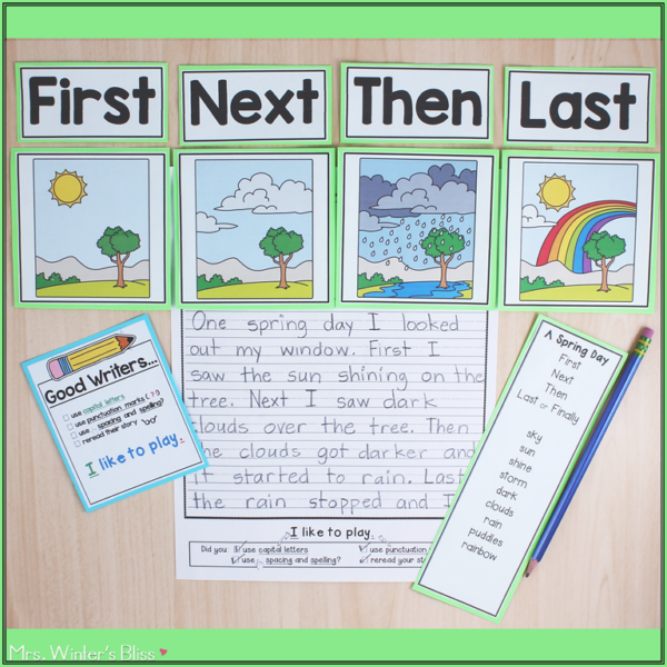 Teaching Story Retell and Sequence Writing - Lead in Literacy ...
