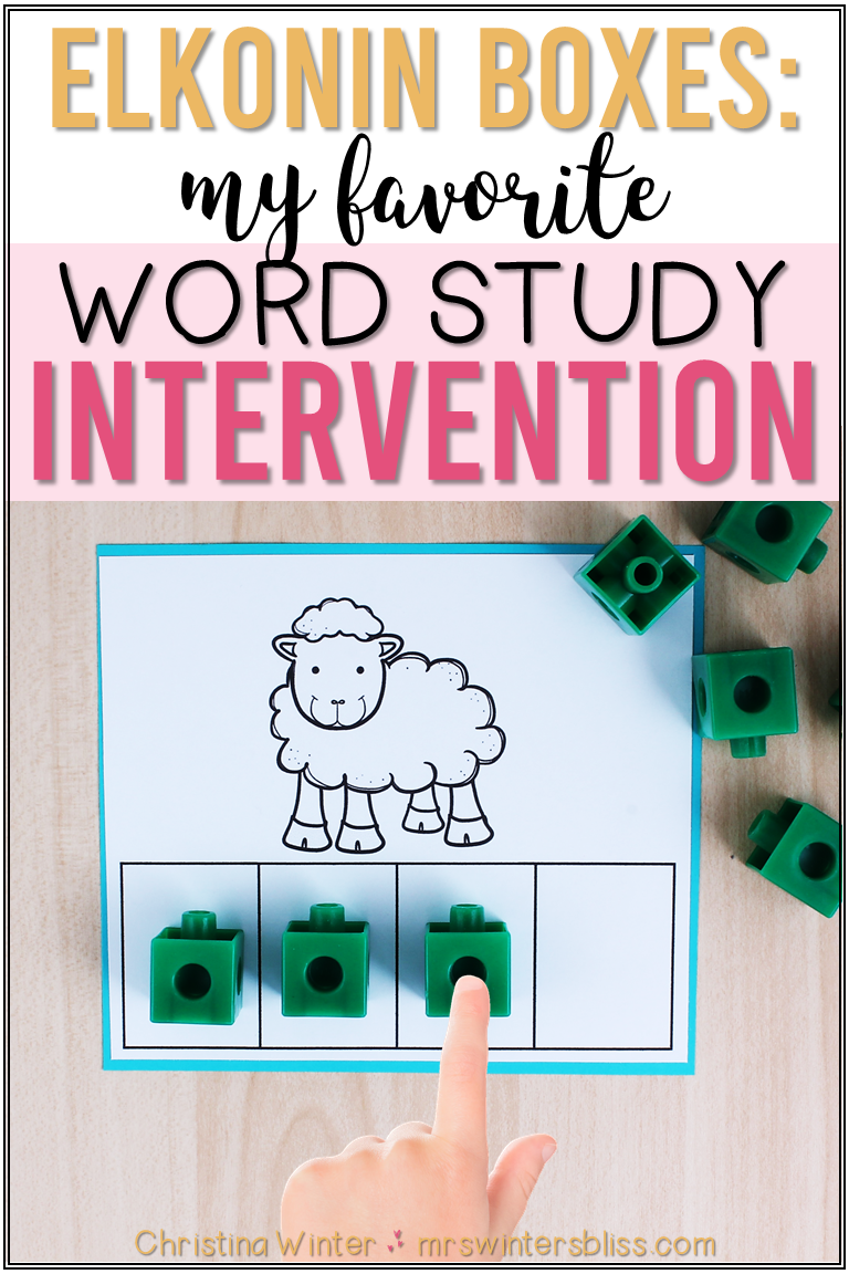 Elkonin Boxes: My Favorite Word Study Intervention - Lead in Literacy ...