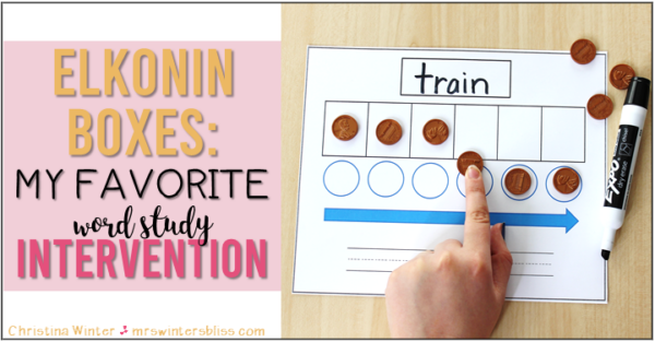 Elkonin Boxes: My Favorite Word Study Intervention - Lead in Literacy ...