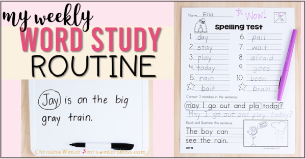 spelling Archives - Lead in Literacy - Resources For Kindergarten, 1st ...