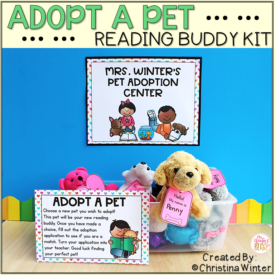 Adopt a Pet Reading Buddy - Home Reading Logs EDITABLE - Lead in ...