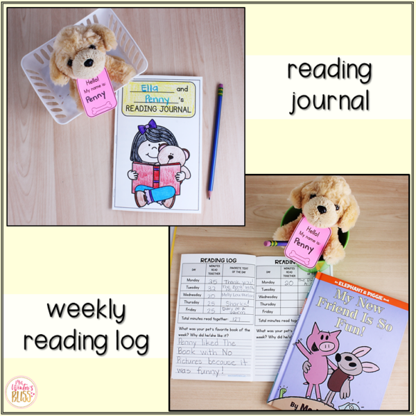 Adopt a Pet Reading Buddy - Home Reading Logs EDITABLE - Lead in ...