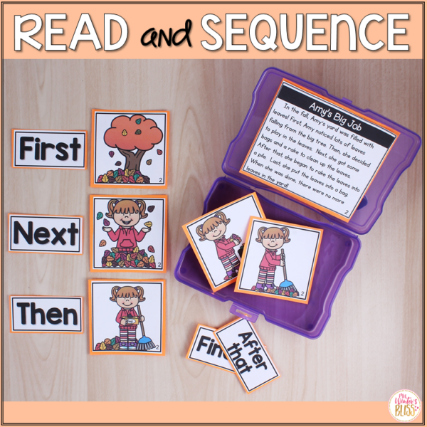 Sequence of Events Reading Passages - BUNDLE (printable & digital ...