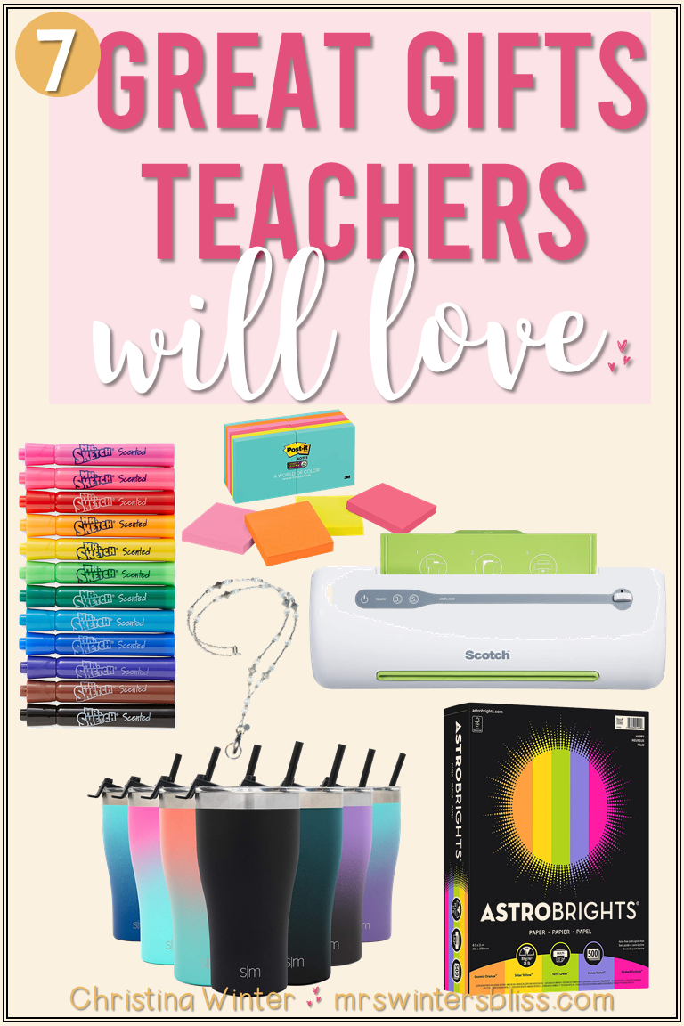 7 Great Gifts For Teachers - Lead in Literacy - Resources For ...