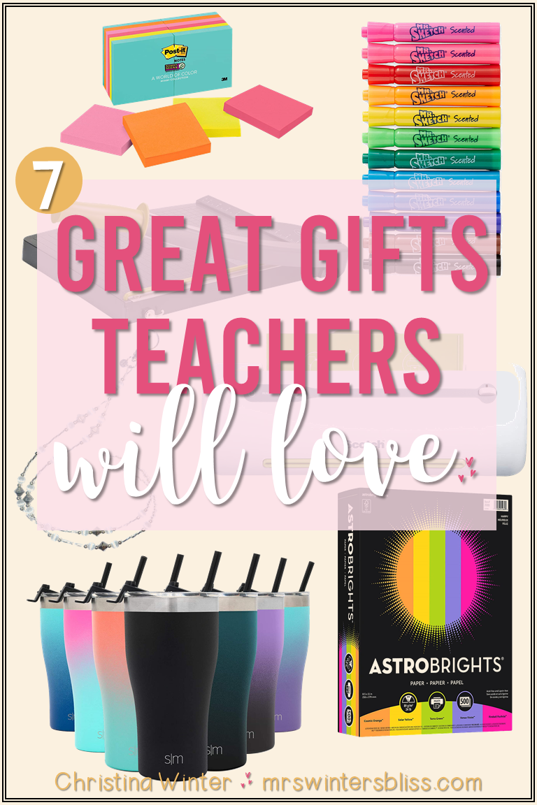 7 Great Gifts For Teachers - Lead in Literacy - Resources For ...