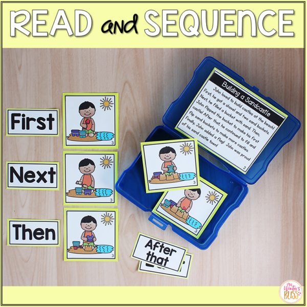 Sequence of Events Reading Summer Passages -printable & digital - Lead ...