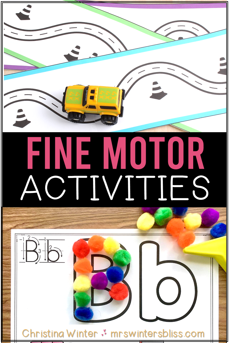 Simple Activities for Fine Motor Development - Mrs. Winter's Bliss ...