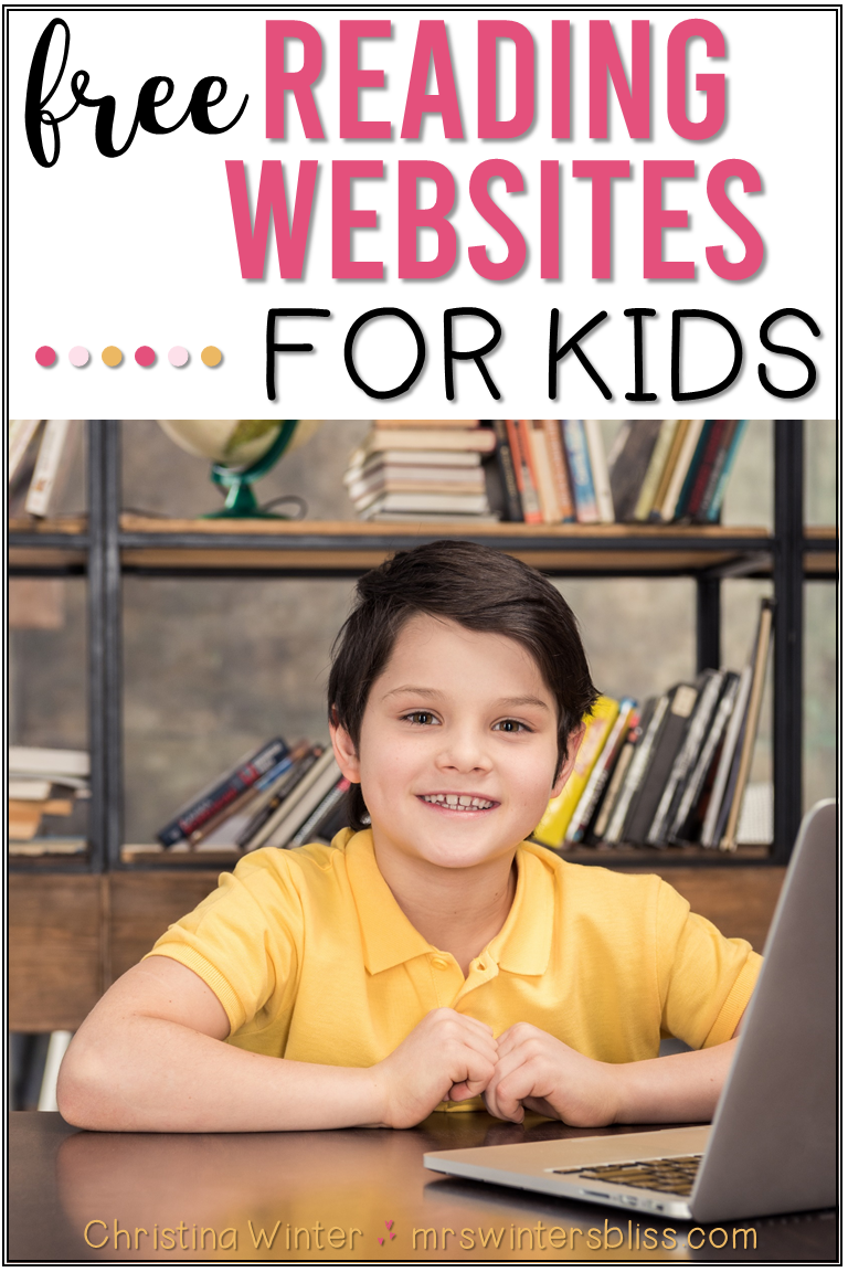 Free Reading Websites for Kids - Lead in Literacy - Resources For ...