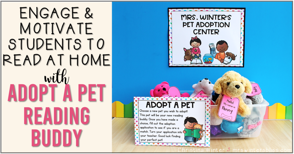 Engage and Motivate Students to Read at Home: The Adopt a Pet Reading ...