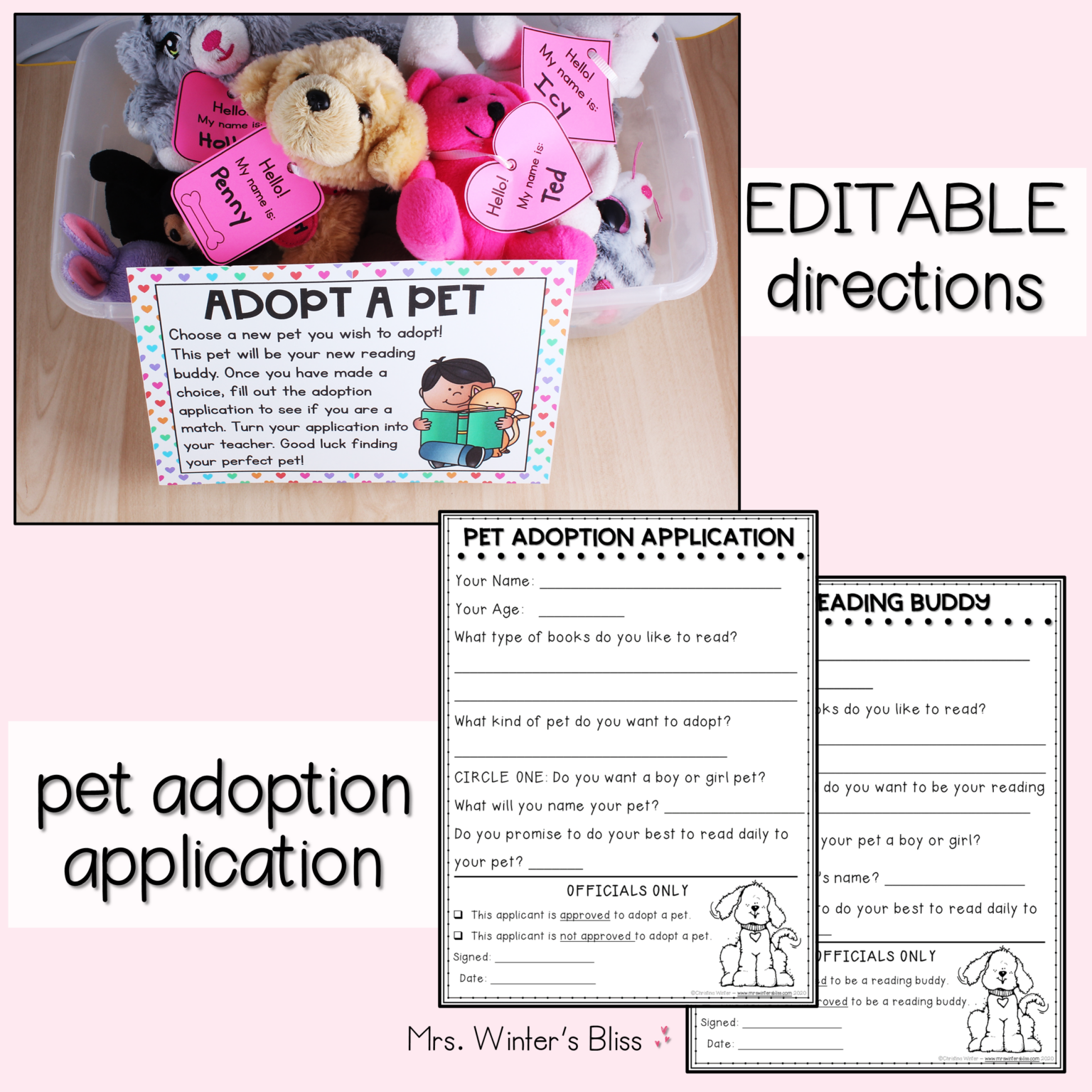 Engage and Motivate Students to Read at Home: The Adopt a Pet Reading ...