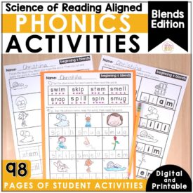 How to Teach Blends and Digraphs - Mrs. Winter's Bliss - Resources For ...