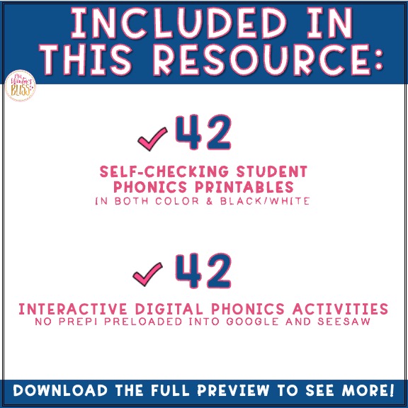 Word Ladders Phonics BUNDLE - digital & printable - Mrs. Winter's Bliss ...