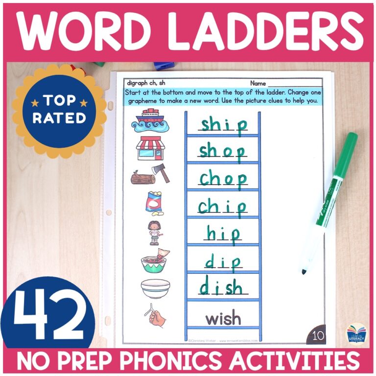 The Best Word Building Phonics Activities - Lead in Literacy ...