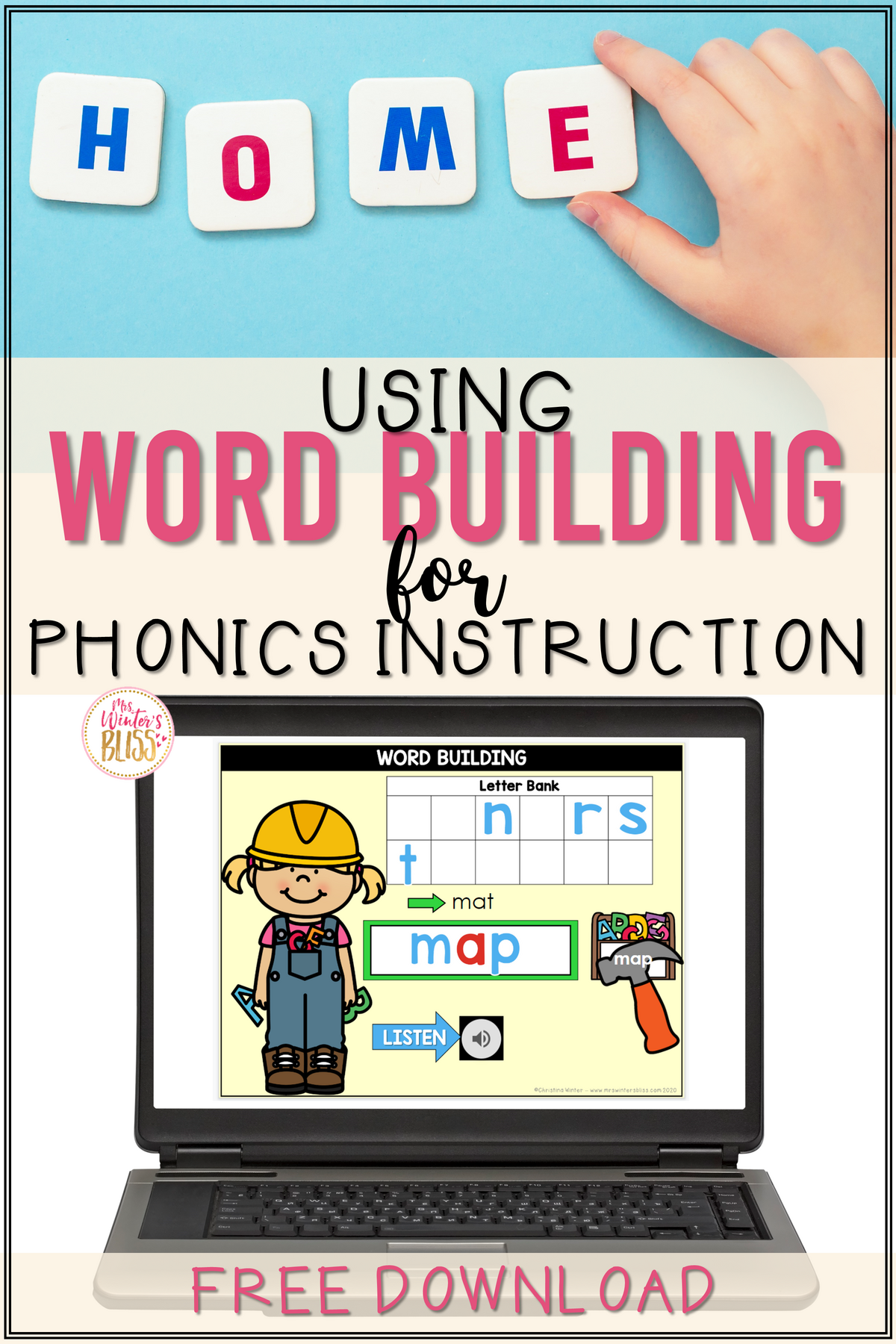 The Best Word Building Phonics Activities - Lead in Literacy ...