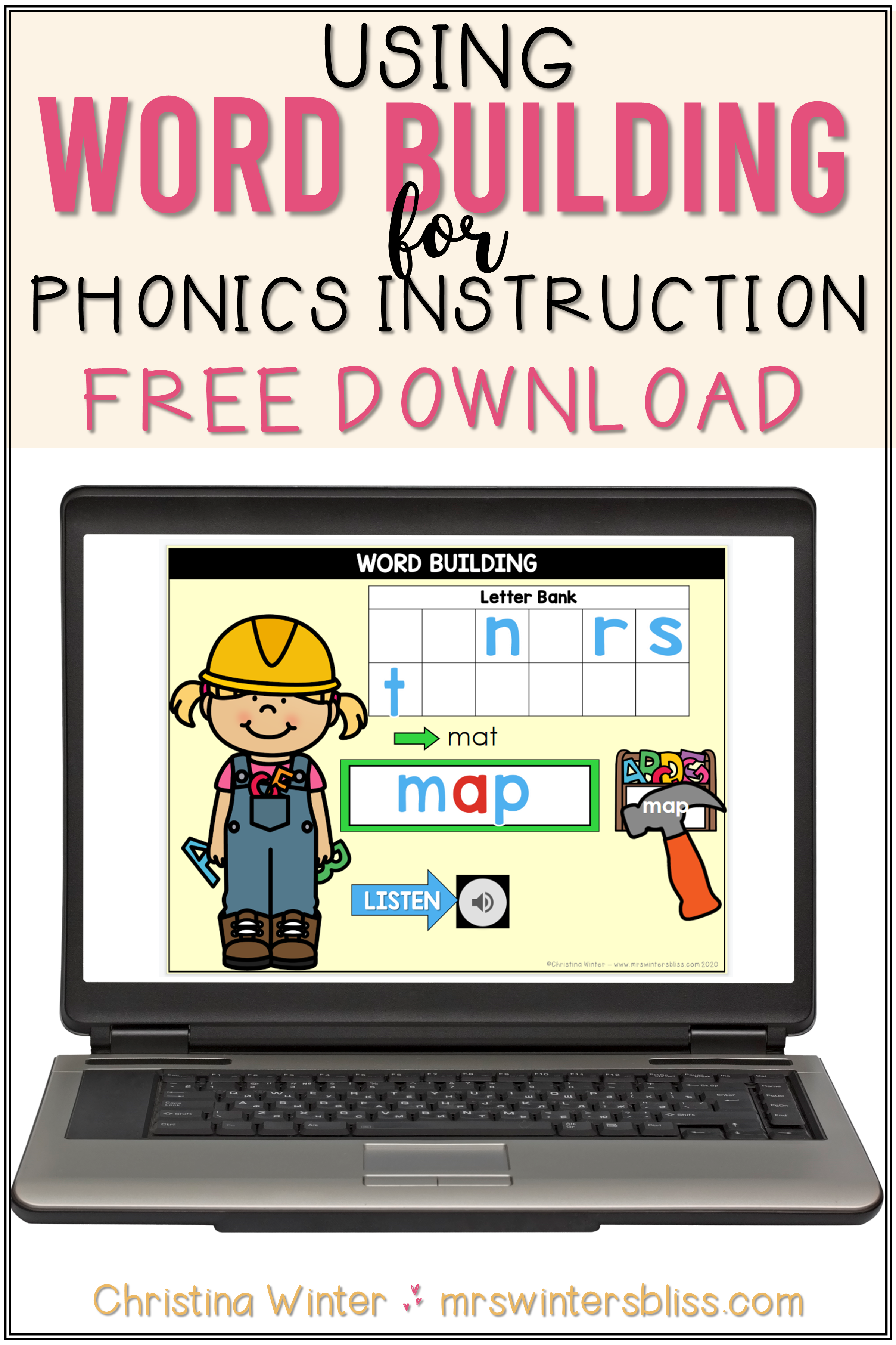 The Best Word Building Phonics Activities - Lead in Literacy ...