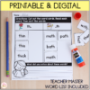 FREE Phonics Word Sorts - DIFFERENTIATED - digital & printable - Lead ...