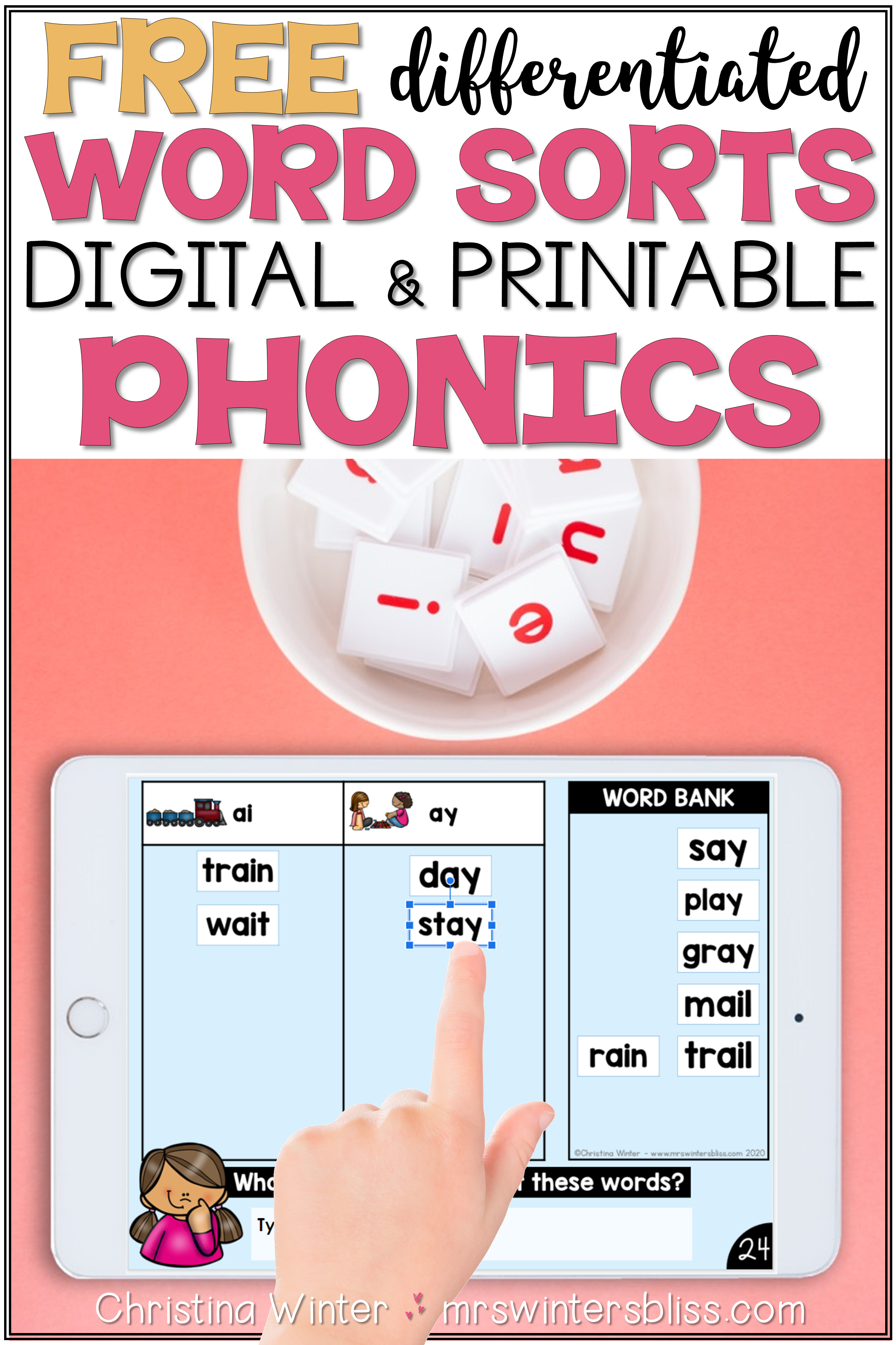 Using Word Sorts for Phonics Instruction - Lead in Literacy - Resources ...