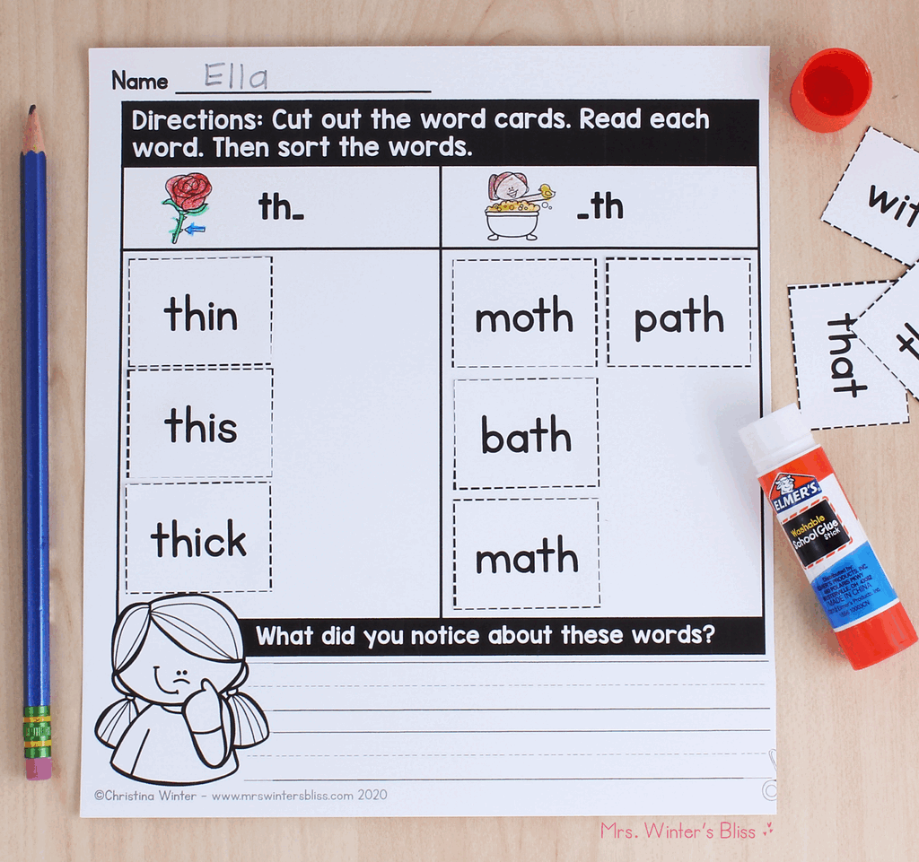 Using Word Sorts for Phonics Instruction - Lead in Literacy - Resources ...