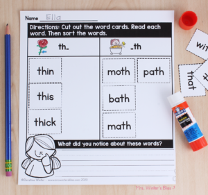 Using Word Sorts for Phonics Instruction - Lead in Literacy - Resources ...
