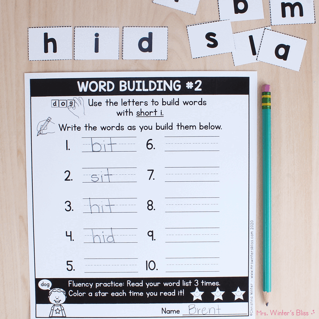 The Best Word Building Phonics Activities - Lead in Literacy ...