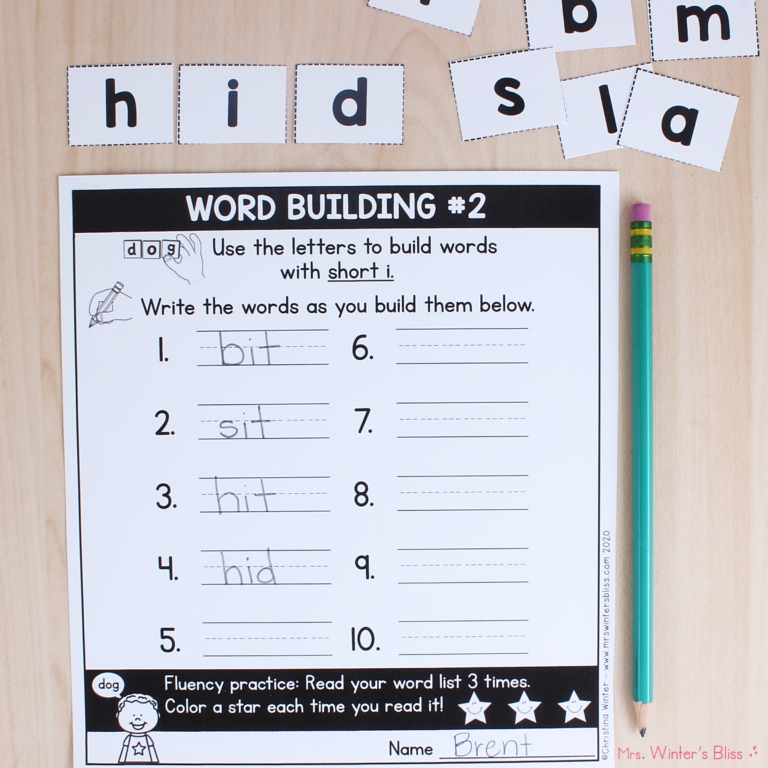The Best Word Building Phonics Activities - Lead in Literacy ...