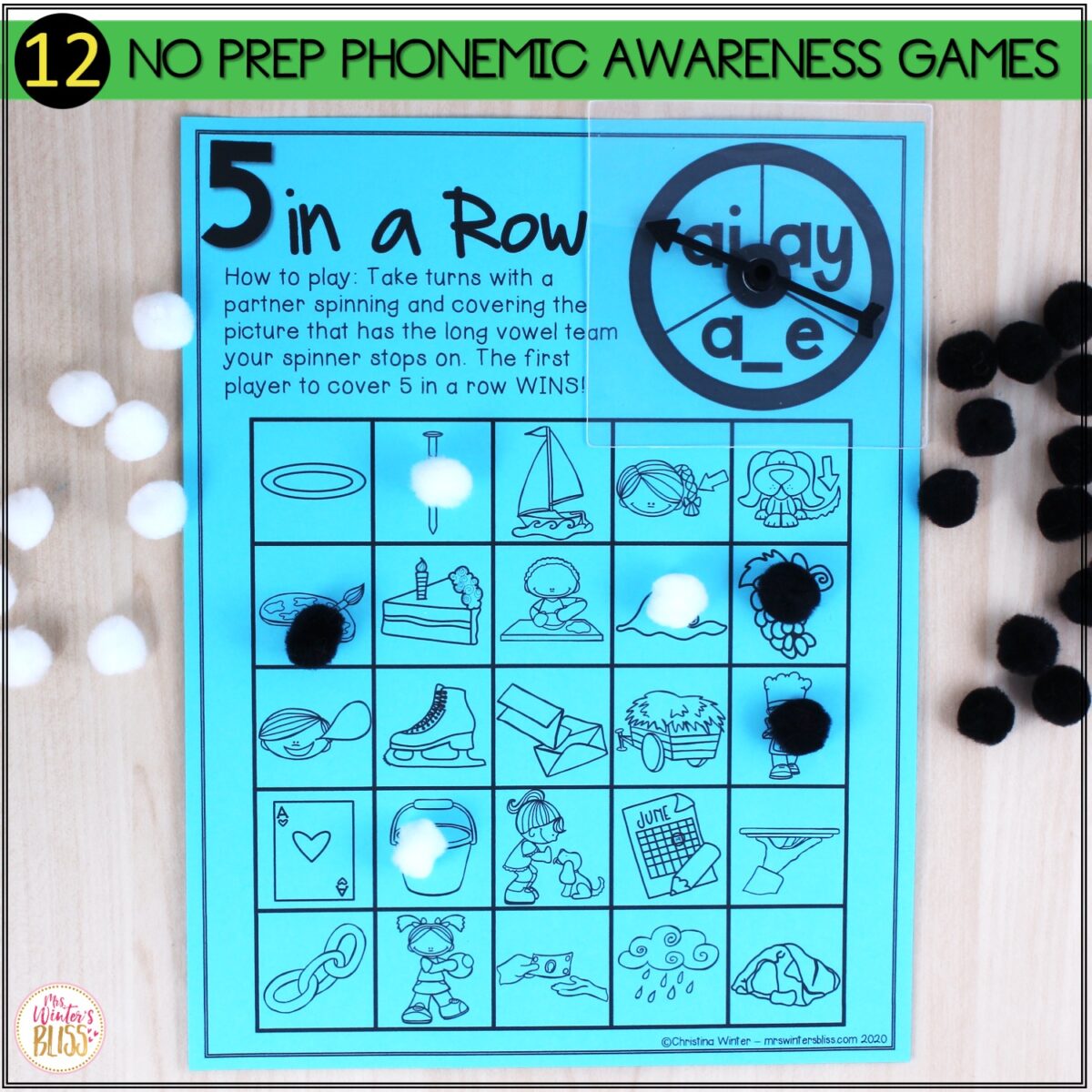 Phonemic Awareness Activities - Blends and Digraphs Worksheet Games ...