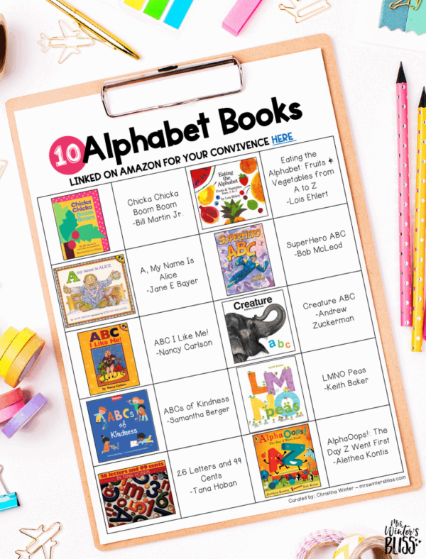 Tips and Activities for Teaching Alphabet Recognition - Lead in ...
