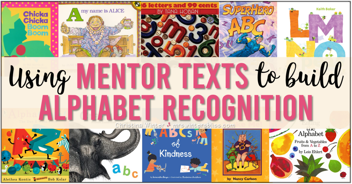 Books to Build Alphabet Recognition - Lead in Literacy - Resources For ...