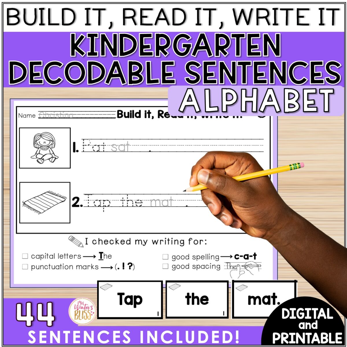 Alphabet Archives - Lead in Literacy - Resources For Kindergarten, 1st ...