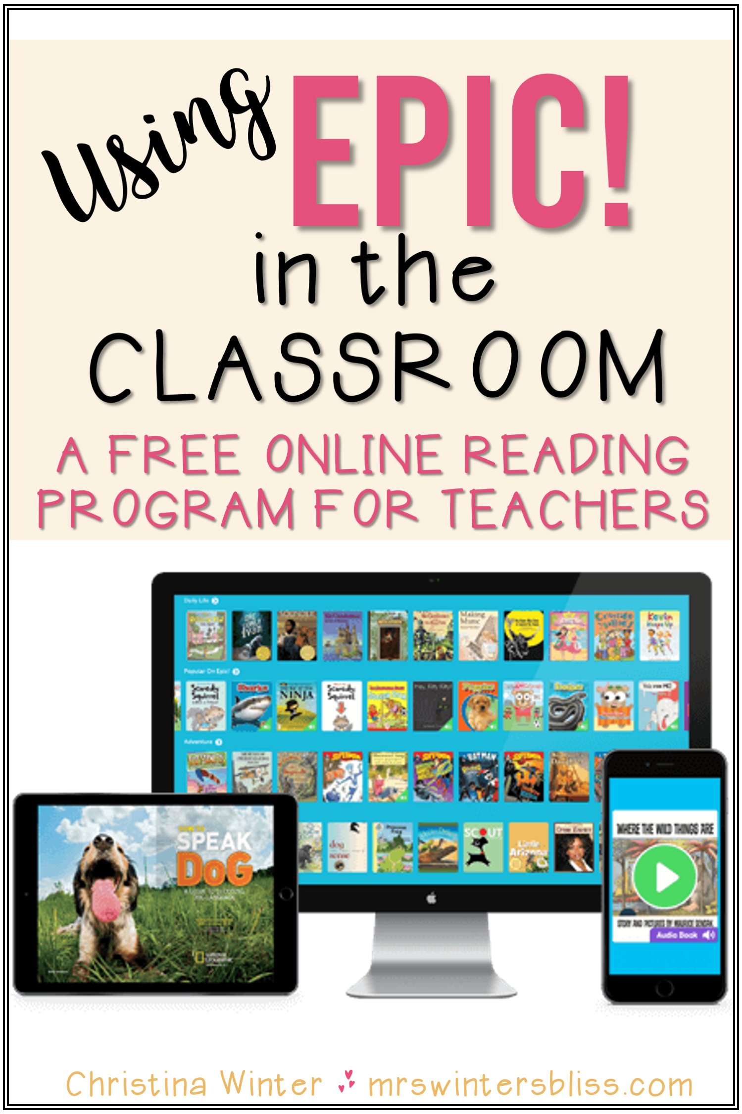 Using Epic Books in the Classroom - Lead in Literacy - Resources For ...