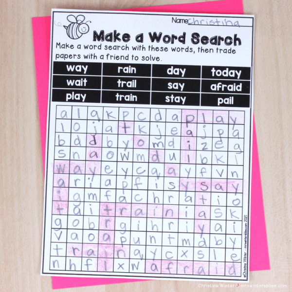 Free Spelling Activities - Lead in Literacy - Resources For ...