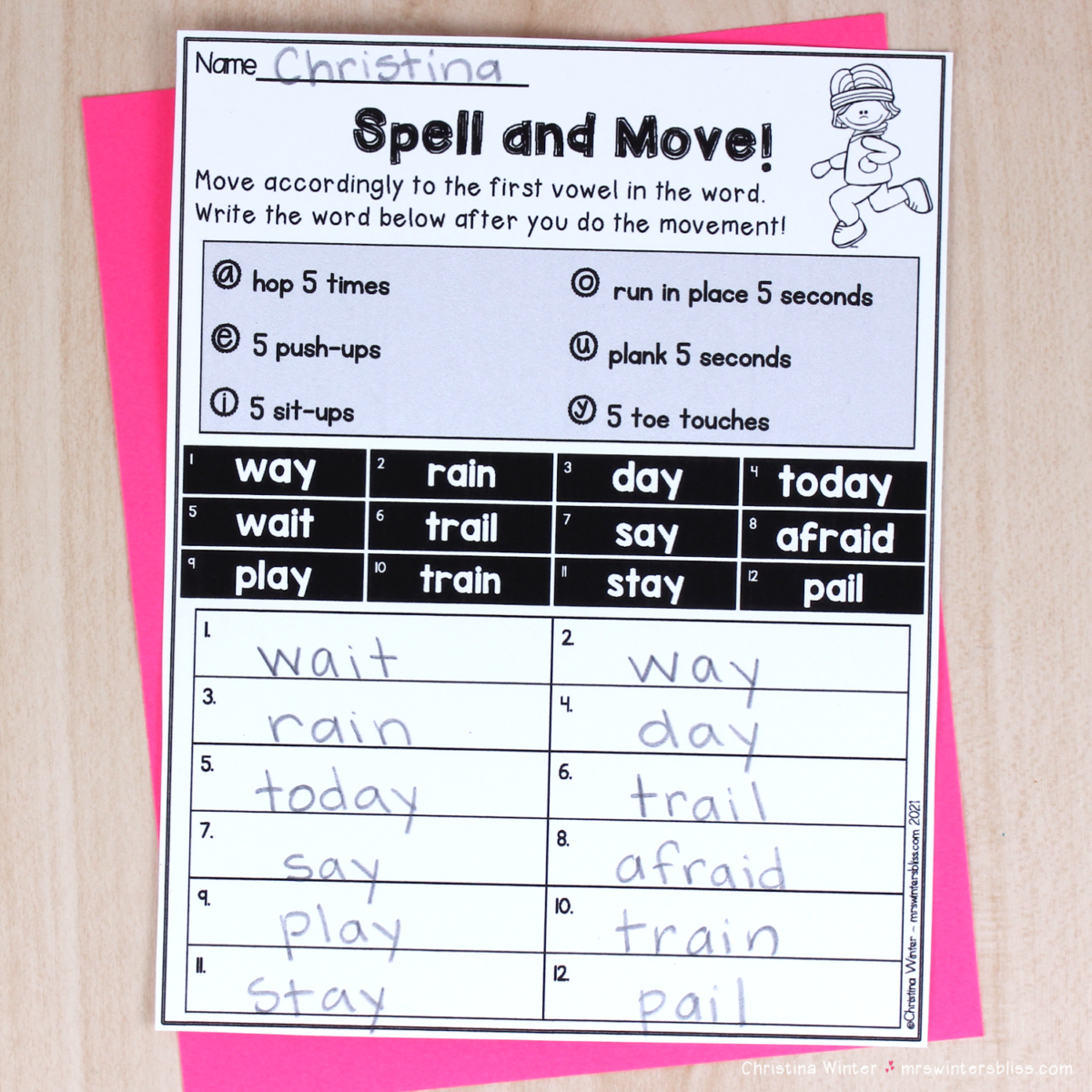 Free Spelling Activities - Lead in Literacy - Resources For ...