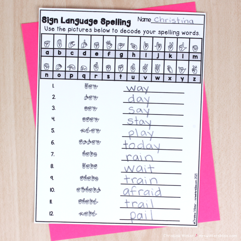 Free Spelling Activities - Lead in Literacy - Resources For ...