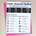 Free Spelling Activities - Lead in Literacy - Resources For ...