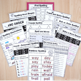 Free Spelling Activities - Lead in Literacy - Resources For ...