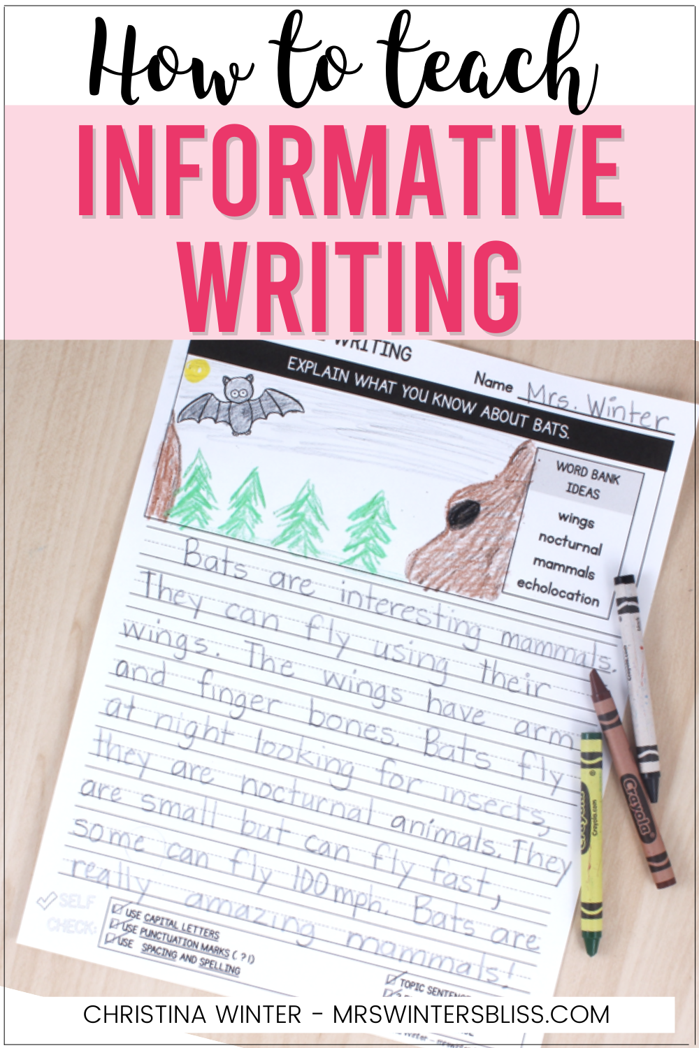 How to Teach Informative Writing - Lead in Literacy - Resources For ...