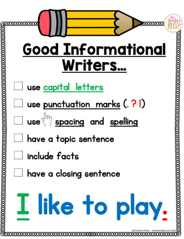 How to Teach Informative Writing - Lead in Literacy - Resources For ...
