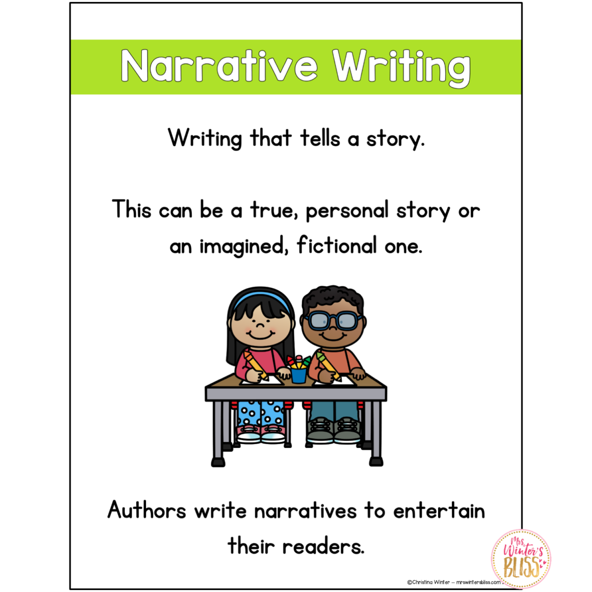 How to Teach Narrative Writing - Lead in Literacy - Resources For ...