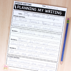 How to Teach Opinion Writing - Lead in Literacy - Resources For ...