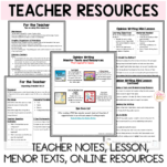 How to Teach Opinion Writing - Lead in Literacy - Resources For ...