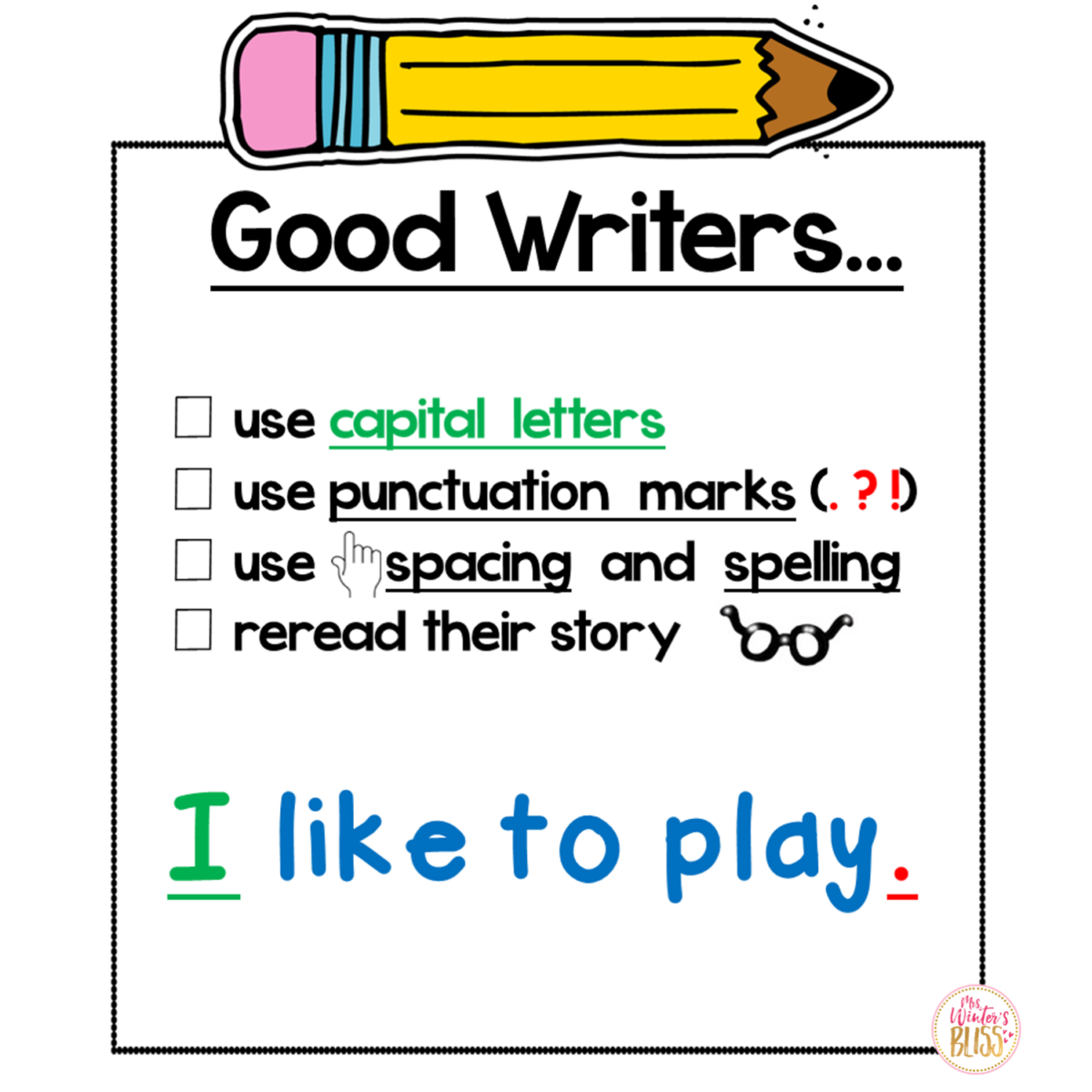 How to get Students to Write in Complete Sentences - Lead in Literacy ...
