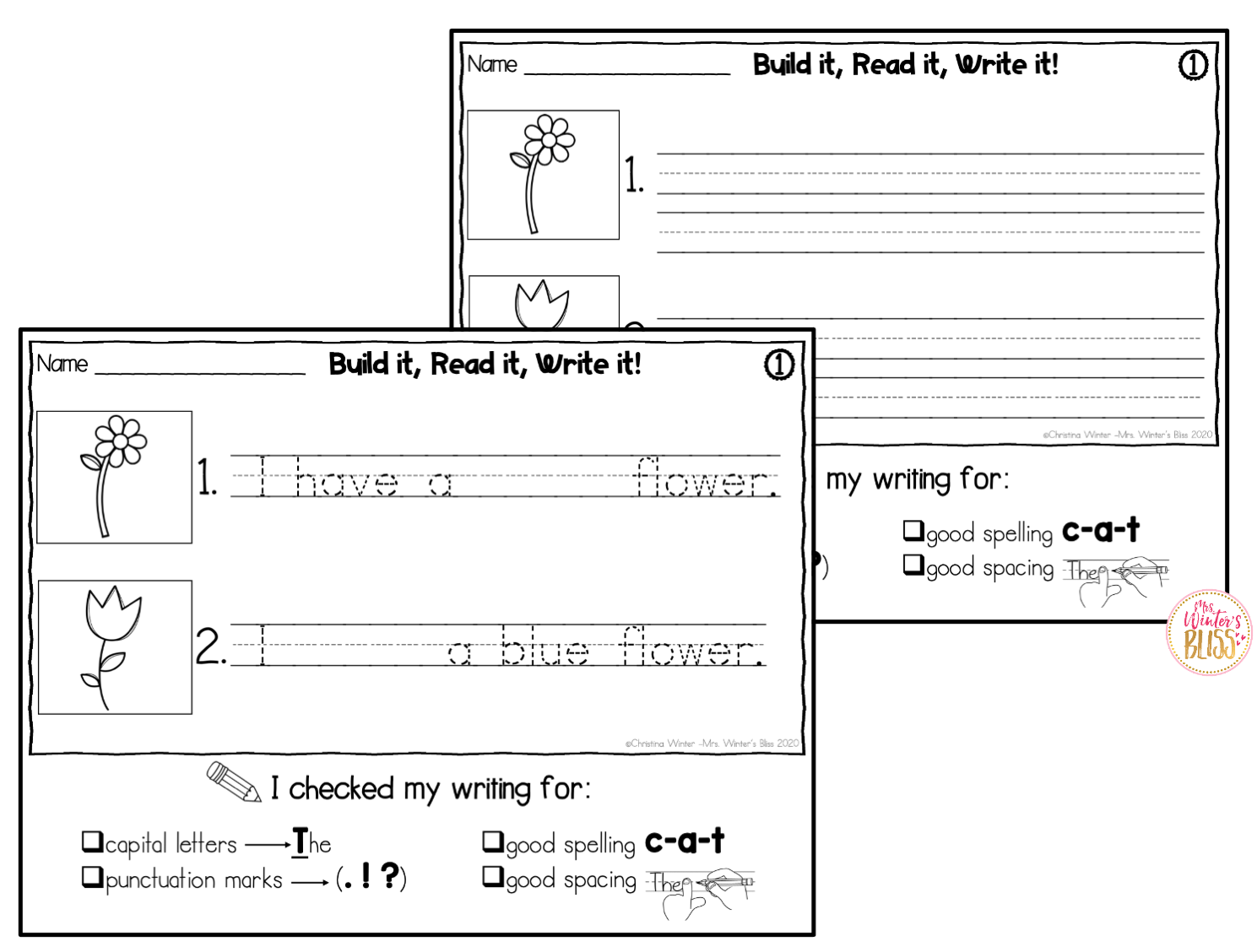 How to get Students to Write in Complete Sentences - Lead in Literacy ...