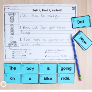 How to get Students to Write in Complete Sentences - Lead in Literacy ...