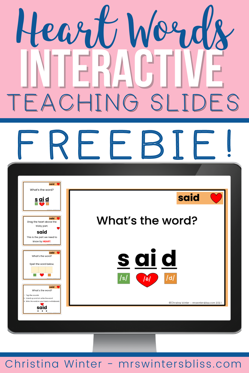 How to Teach Sight Words: The Heart Word Method - Lead in Literacy ...